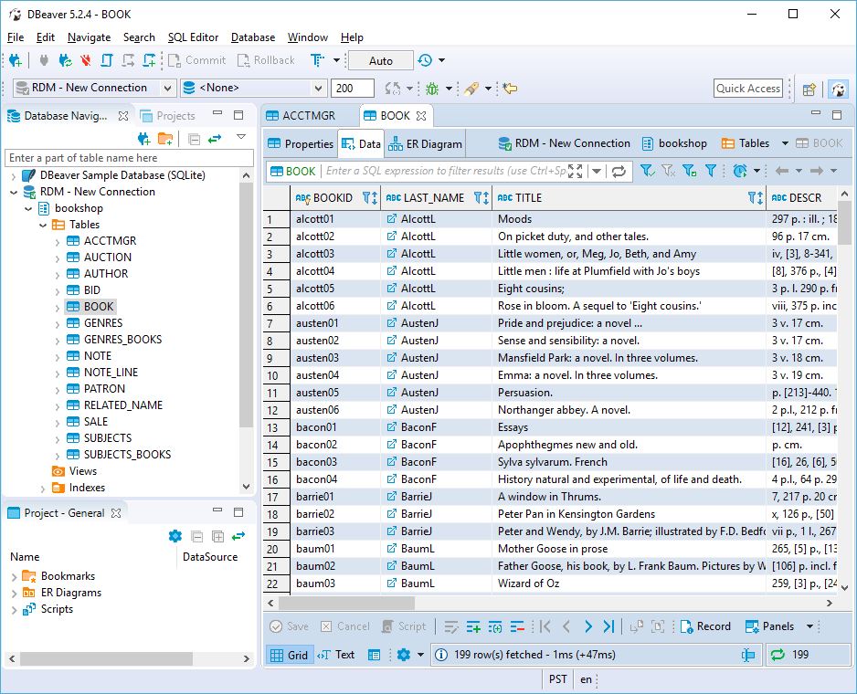 Configuring DBeaver for JNI Access to an RDM Database